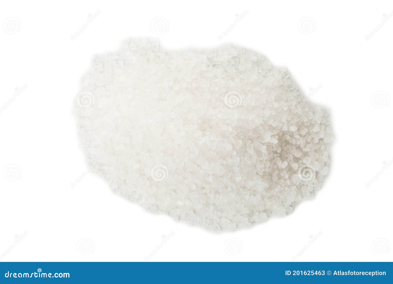 Stack of Salt Isolated on White Background Stock Image - Image of ...