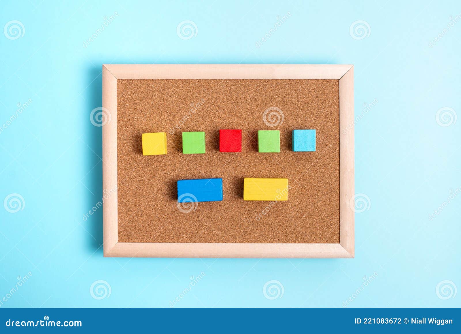 Sample Cube Rectangular Boxes Polished with Multi-Colour Symbolizing ...