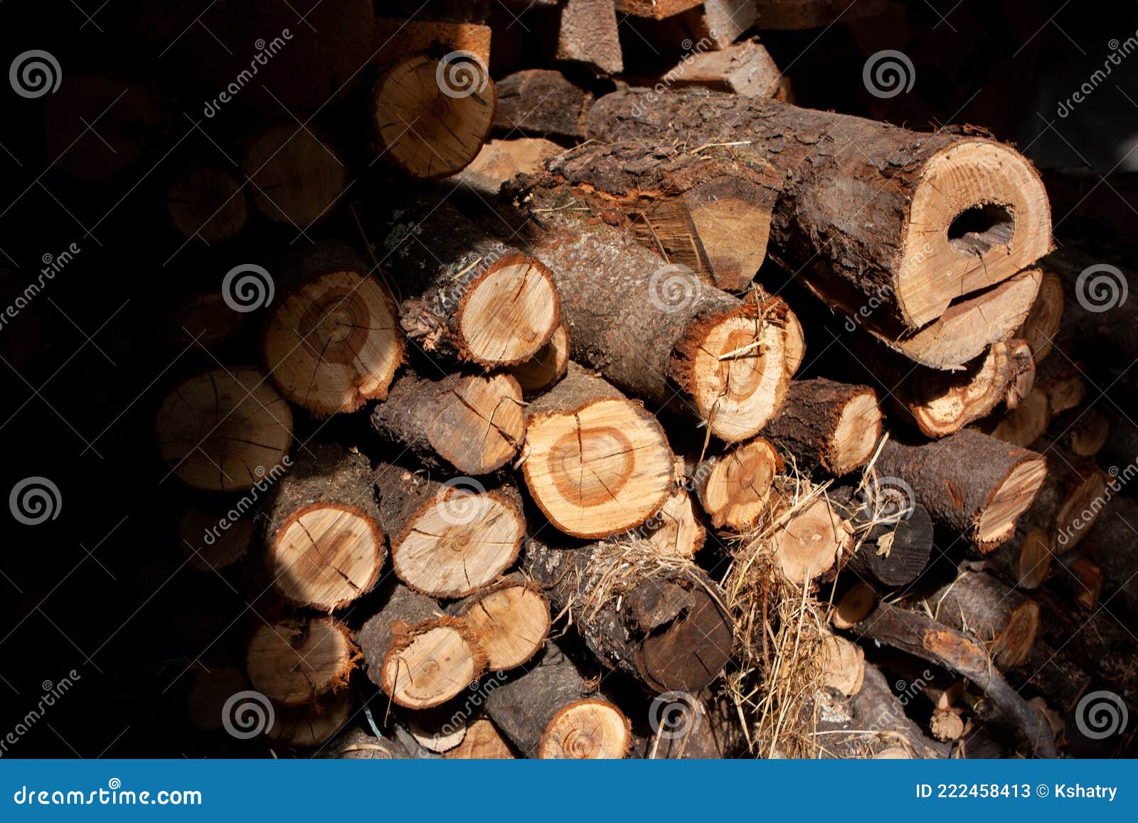 Stack of Sawn Timber, Wood Texture. Stock Image - Image of bark, wood ...
