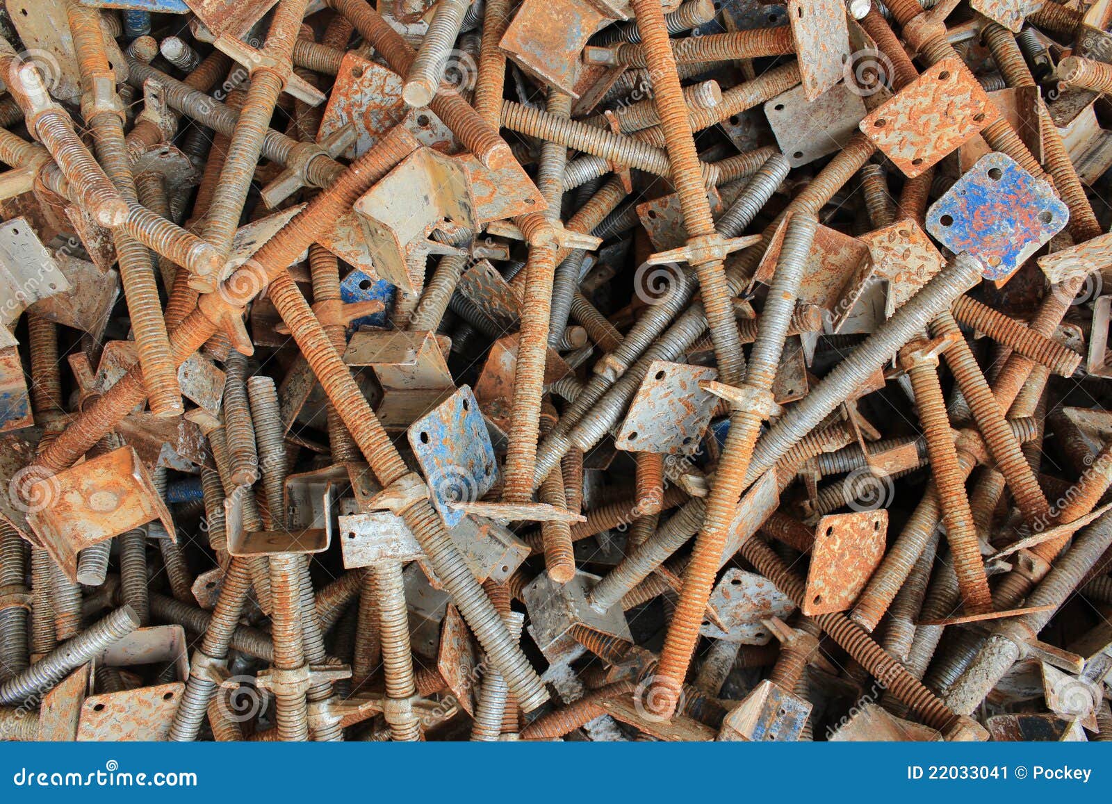 Stack scaffolding support stock image. Image of construction - 22033041