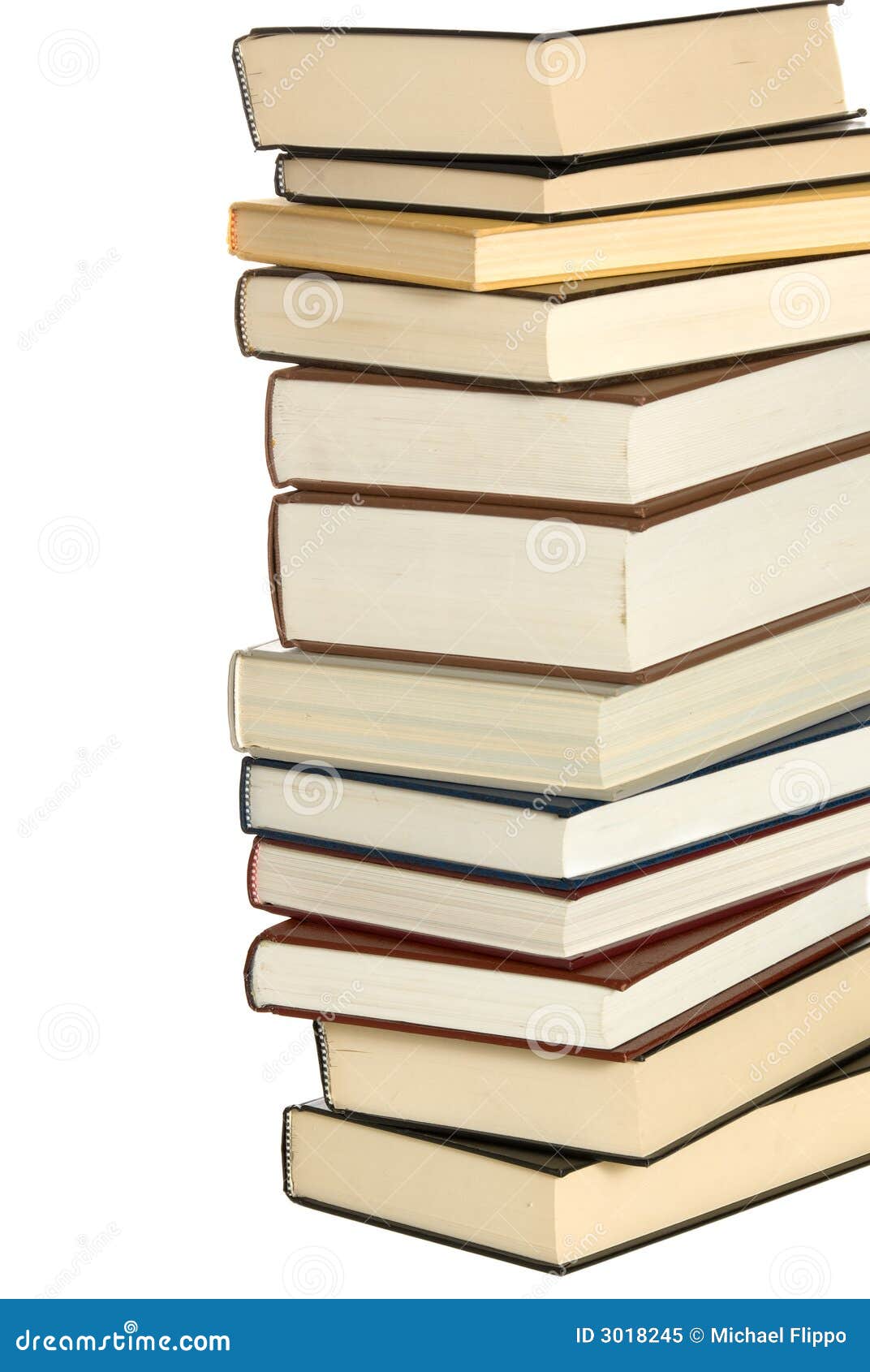 Stack of school books stock image. Image of book, bound - 3018245