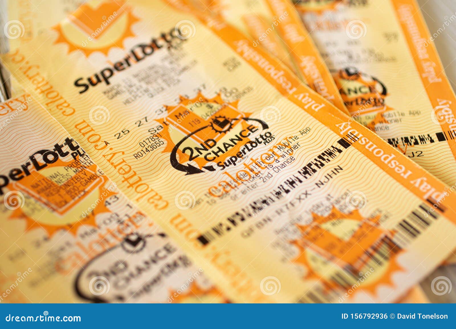 Several Lotto Tickets on the Table Editorial Photo - Image of jackpot ...