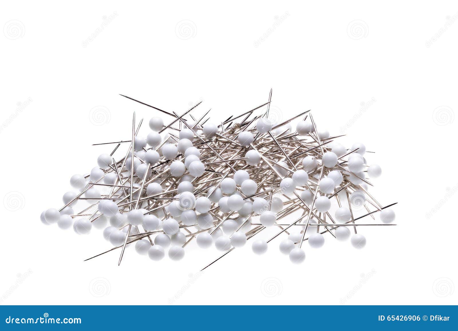 Stack of Sewing Pins stock photo. Image of sharp, metallic - 65426906