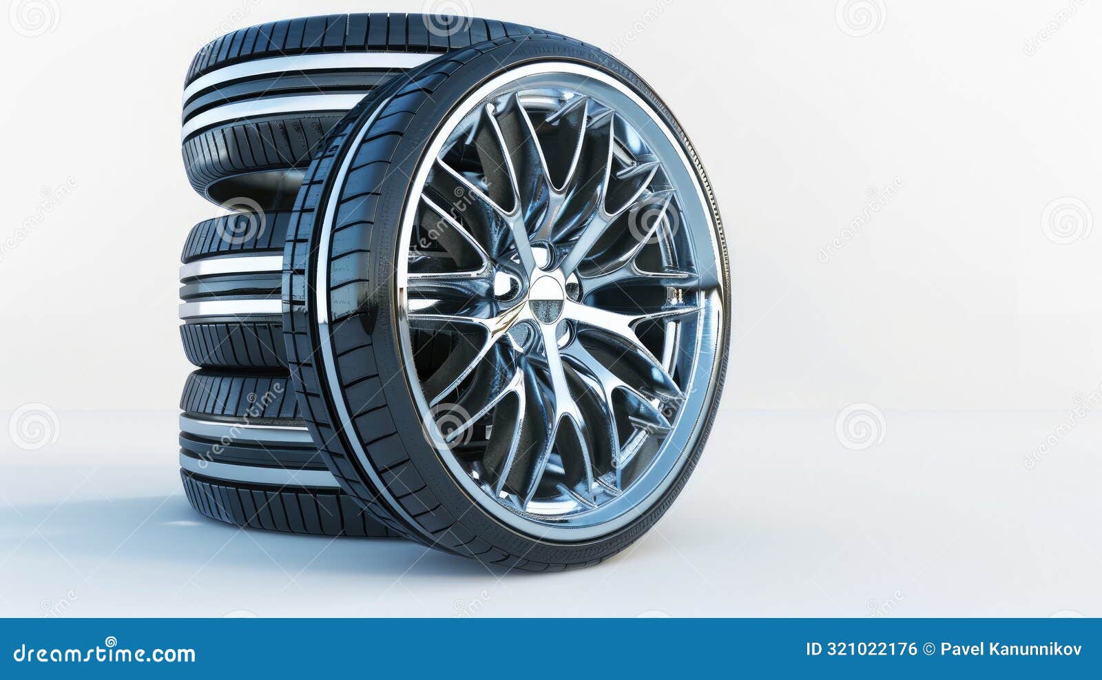 A Stack of Shiny Wheels stock photo. Image of modern - 321022176