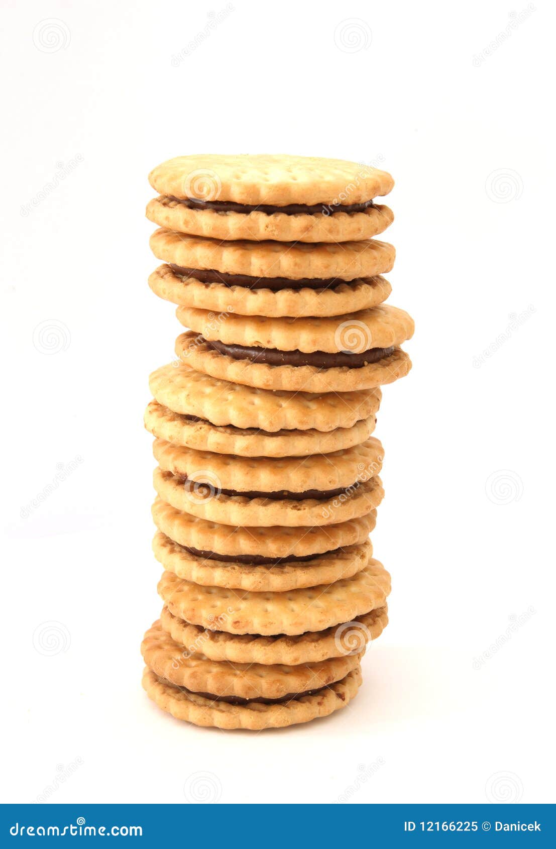 Stack of Shortbread Butter Biscuits Stock Image - Image of sandwich ...