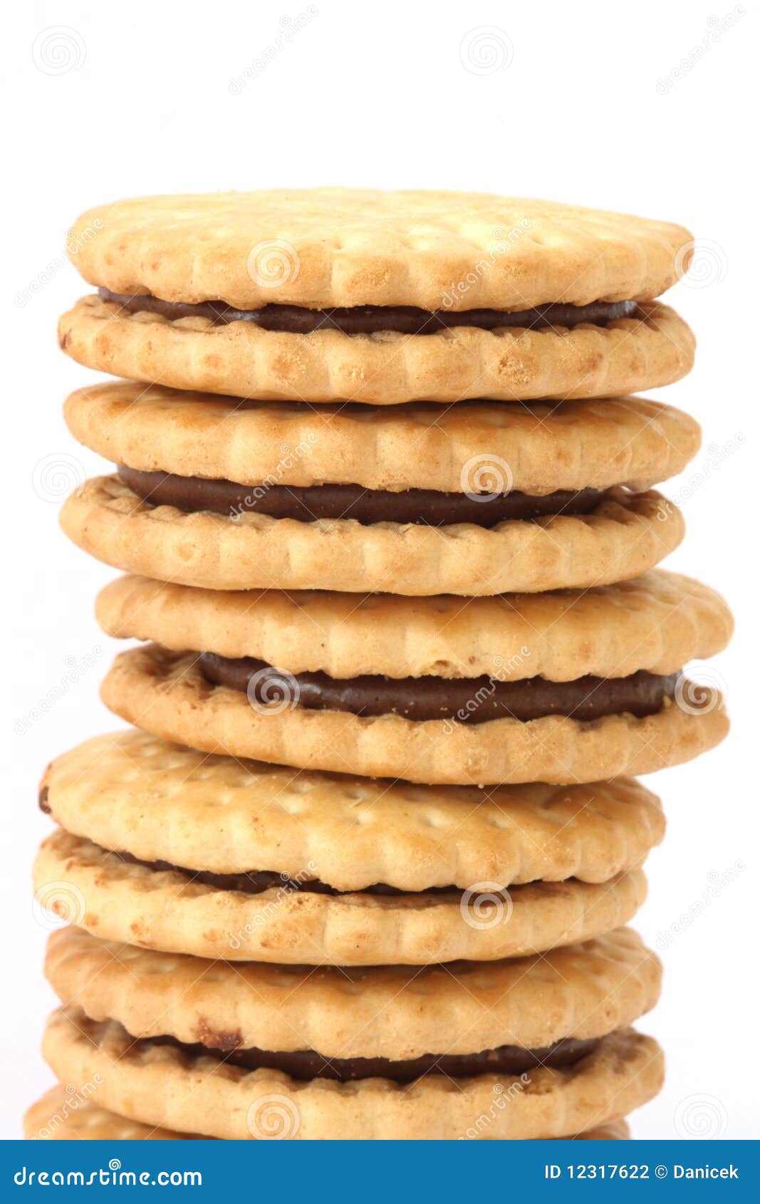 Stack of Shortbread Butter Biscuits Stock Photo - Image of pastry ...
