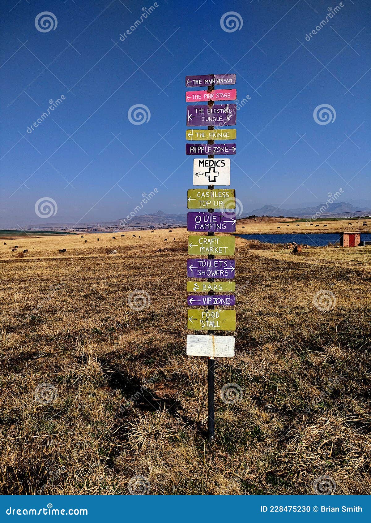 A stack of signs stock photo. Image of sign, stack, pole - 228475230