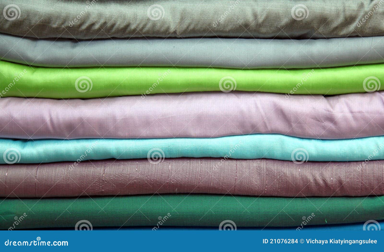 Stack of silk stock photo. Image of cloth, design, closeup - 21076284