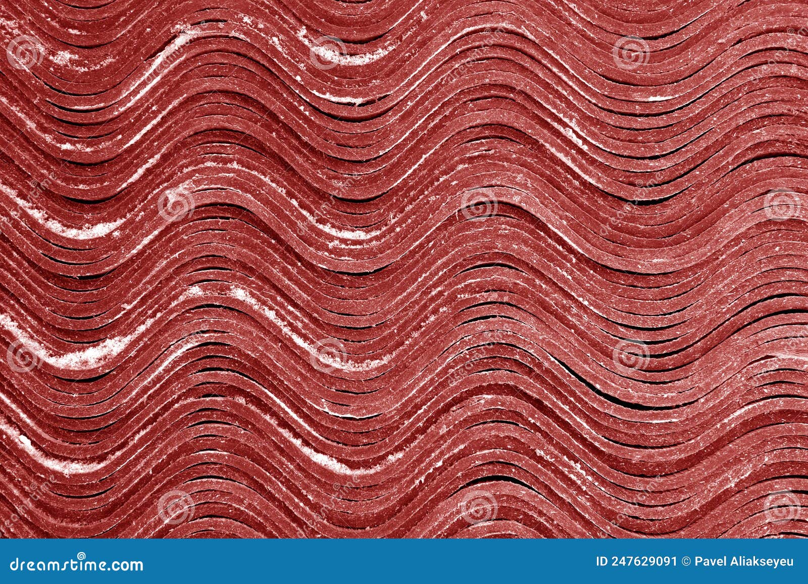 Stack of Slate Sheets in Red Tone Stock Image - Image of wave, siding ...