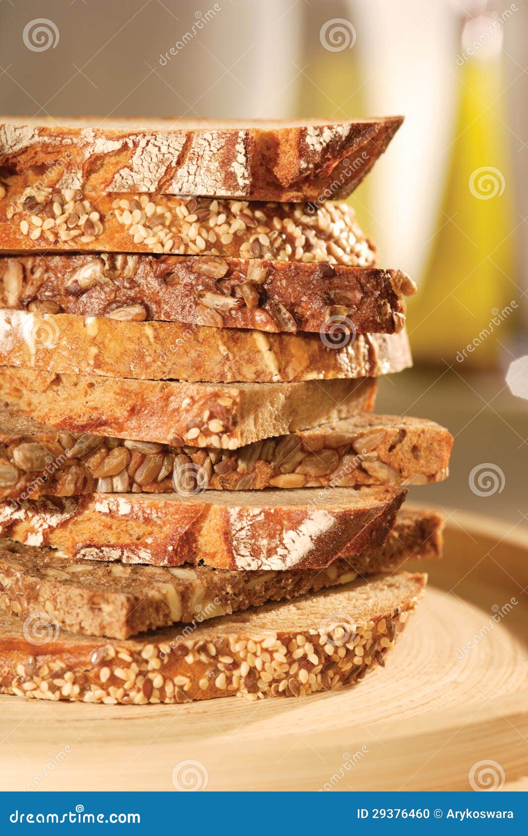 Stack of Slice Bread stock photo. Image of wealth, bread - 29376460