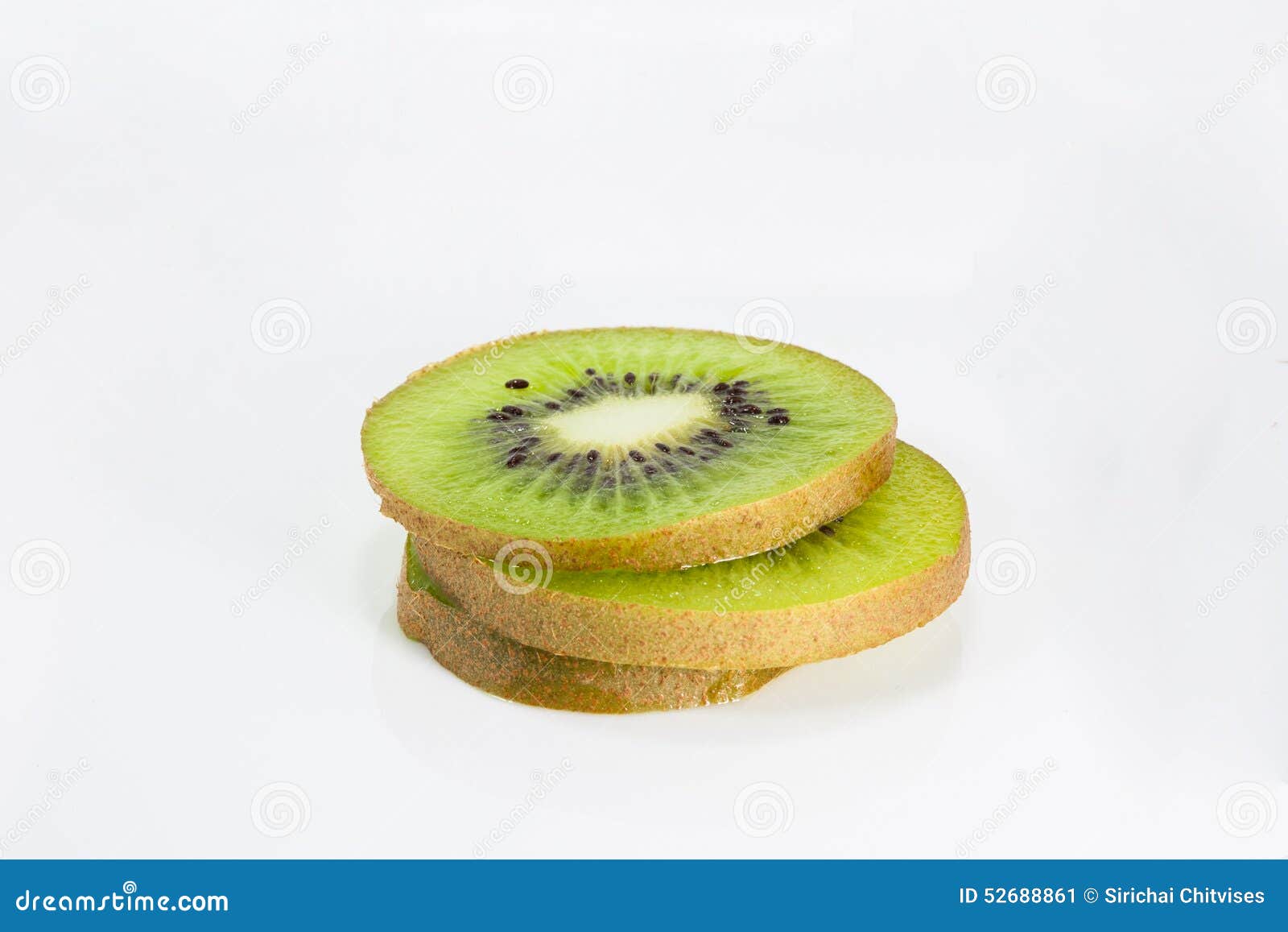 Stack slice kiwi fruit stock image. Image of fruit, fresh - 52688861
