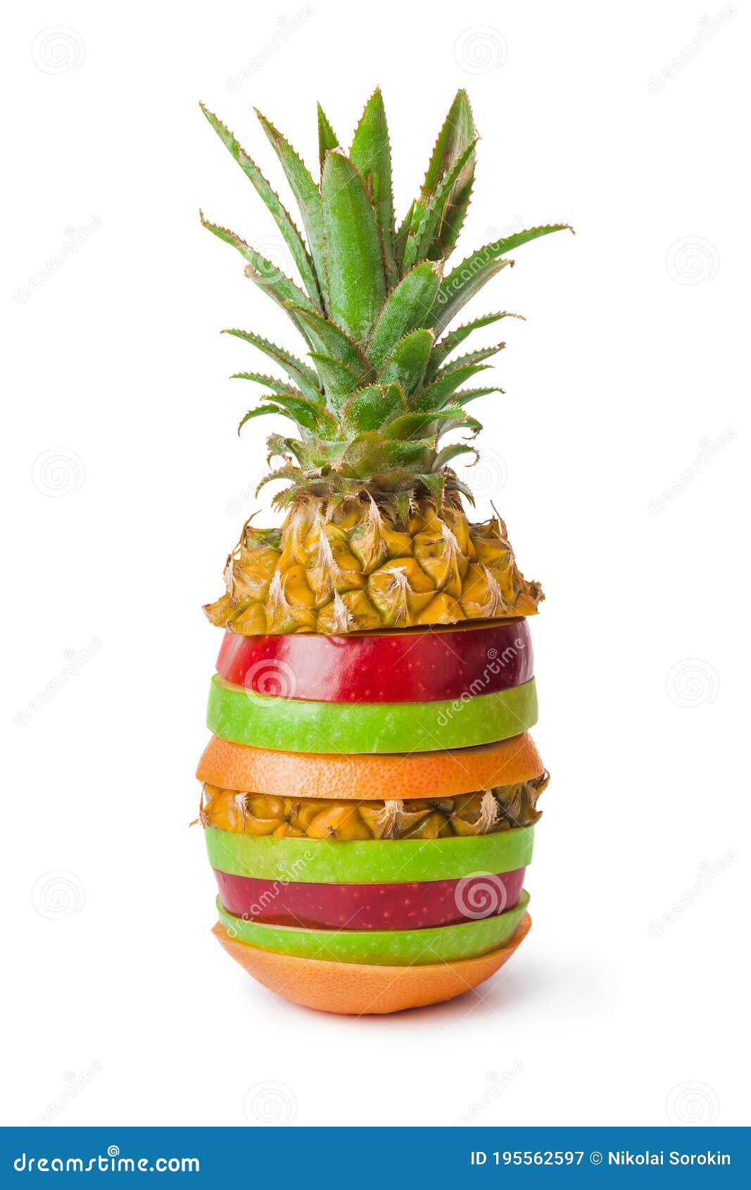 Stack of sliced fruits stock image. Image of food, lime - 195562597