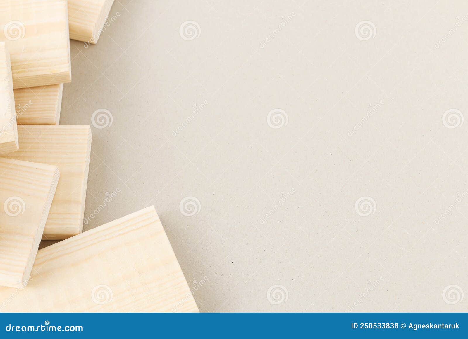 Stack of Small Planks on Grey Background Stock Photo - Image of ...