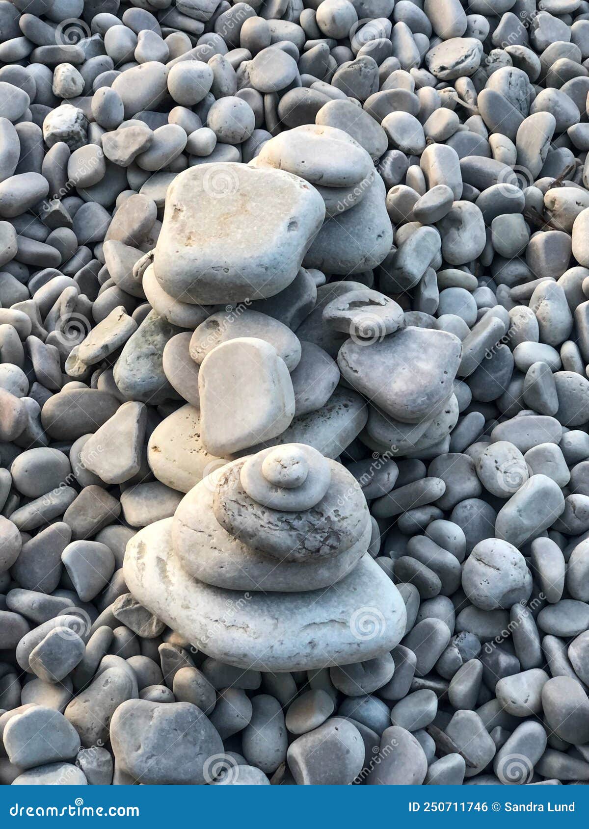 Smooth Limestone Stone Podium For Product Presentation On A Rustic ...