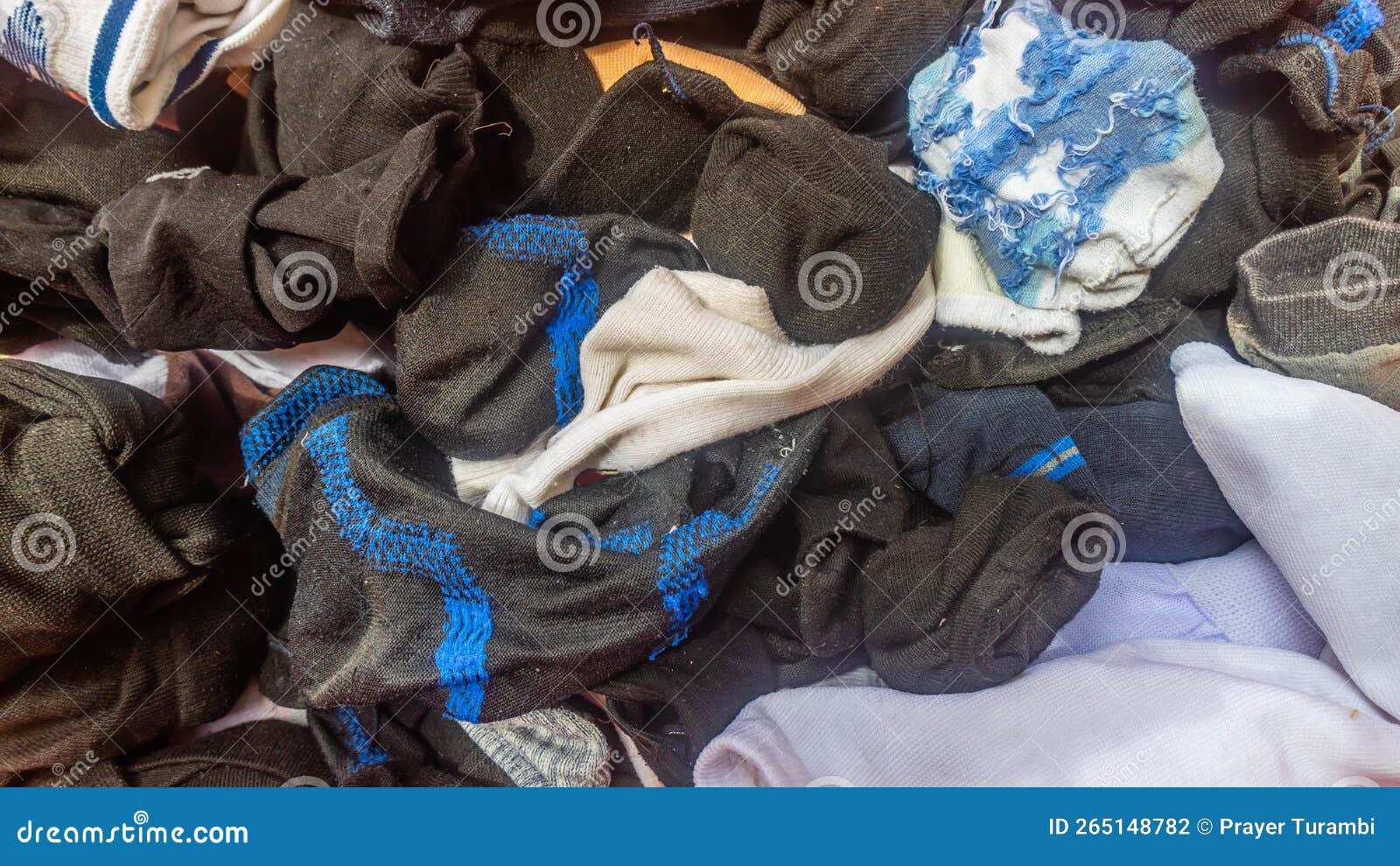 Stack of Socks in the Background Stock Photo - Image of colorful ...