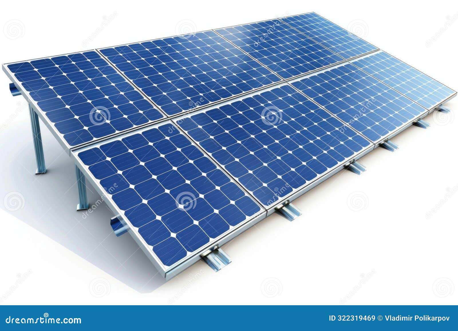 A Stack of Solar Panels on Top of Each Other Stock Image - Image of ...