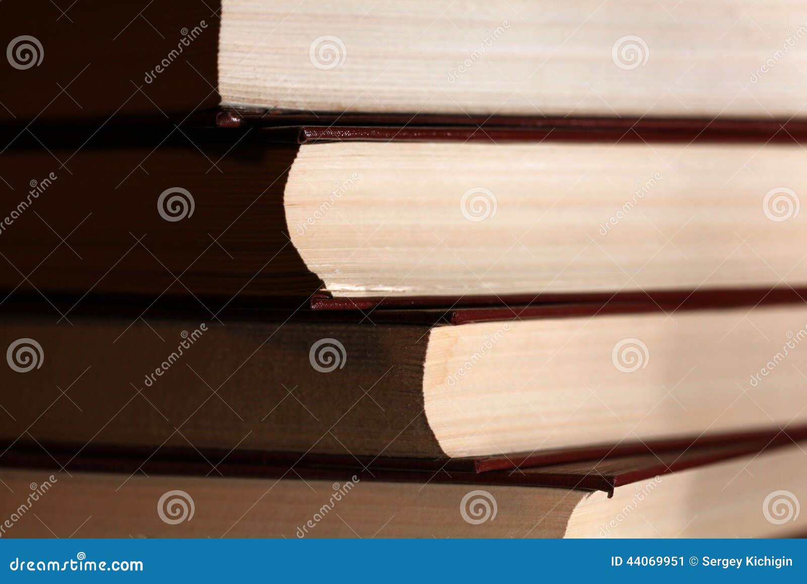 Stack of some brown books stock image. Image of literary - 44069951
