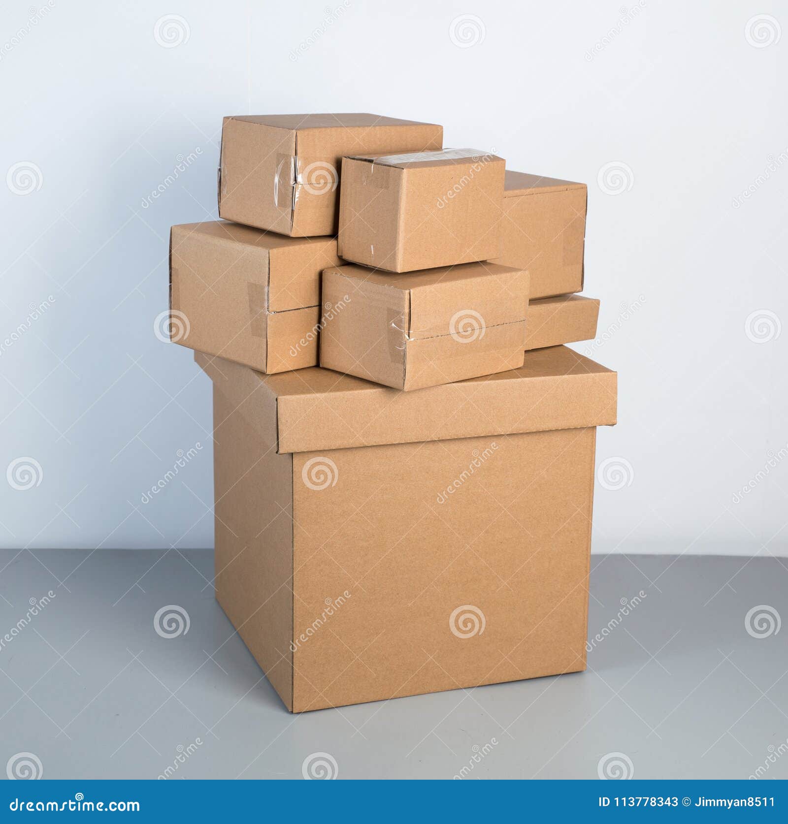 Cardboard stock image. Image of freight, cardboard, send - 113778343