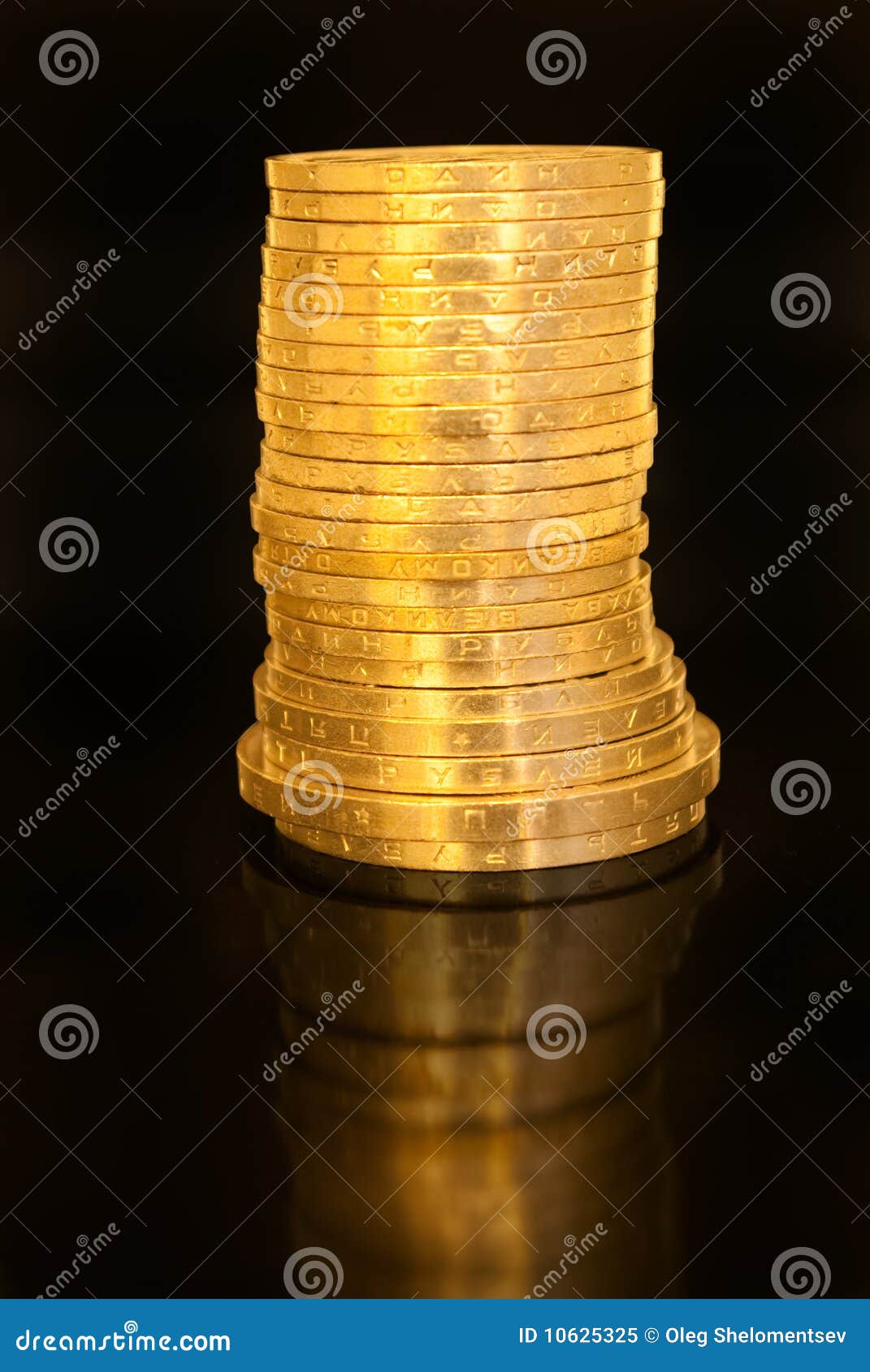 Stack of Soviet Union Coins. Stock Image - Image of finances, russia ...