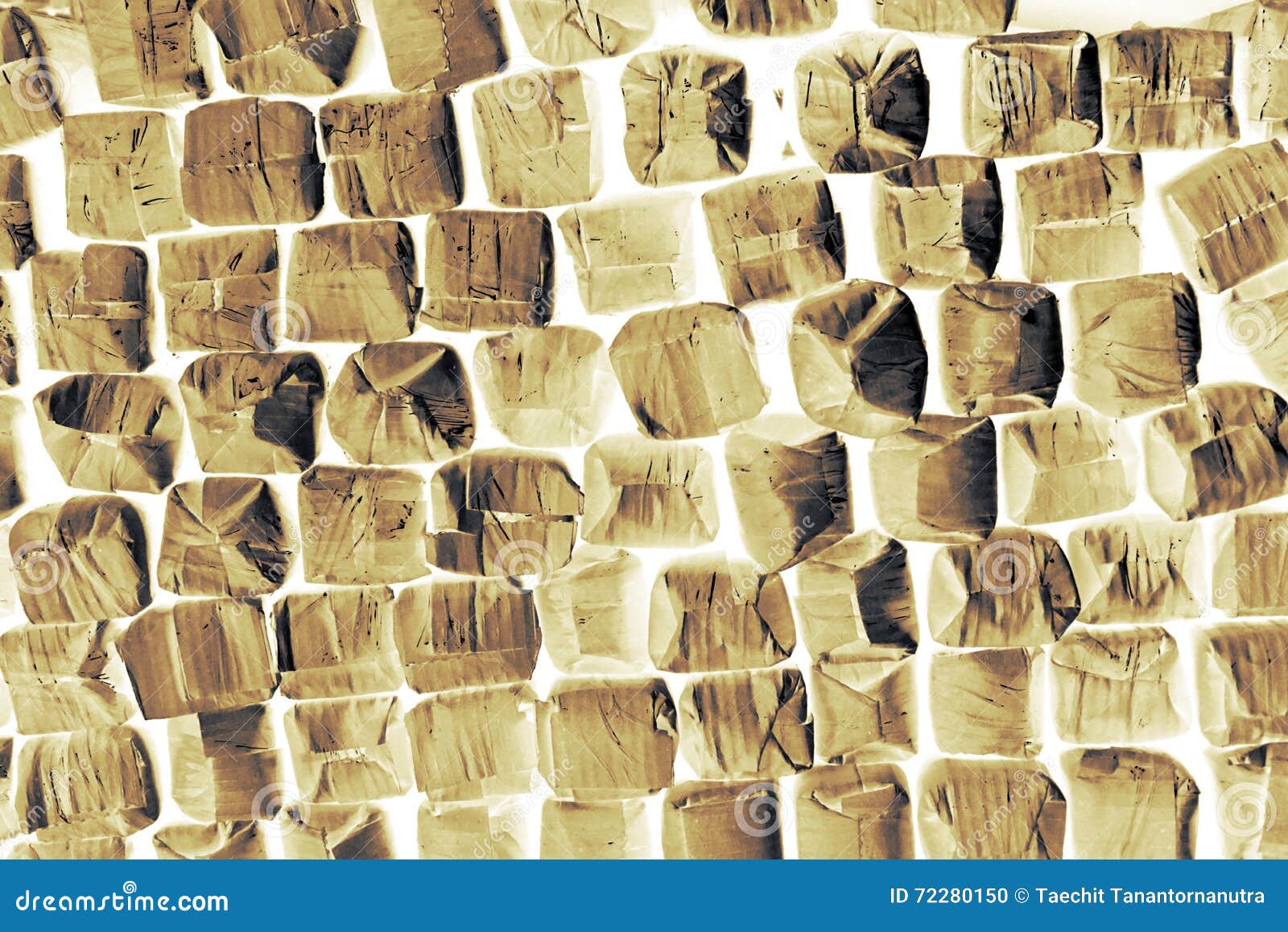 Stack Of Square Saltine Crackers Isolated On White Royalty-Free Stock ...