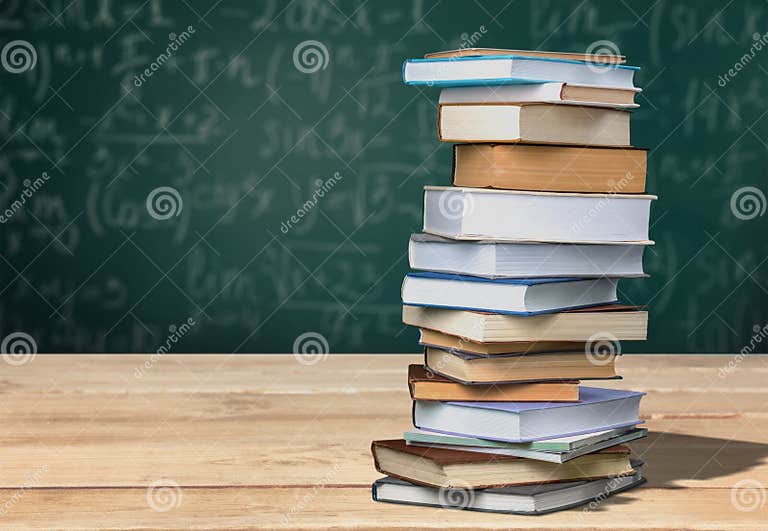 Stack stock photo. Image of paper, library, stack, learning - 118916120