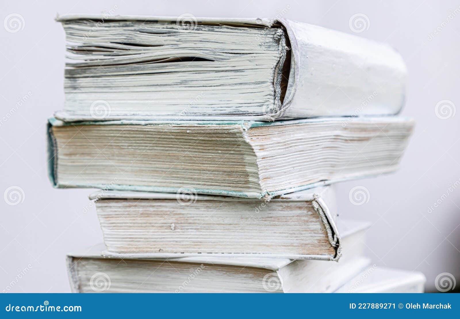Stack of Stacked Blank Books on White Stock Image - Image of literacy ...
