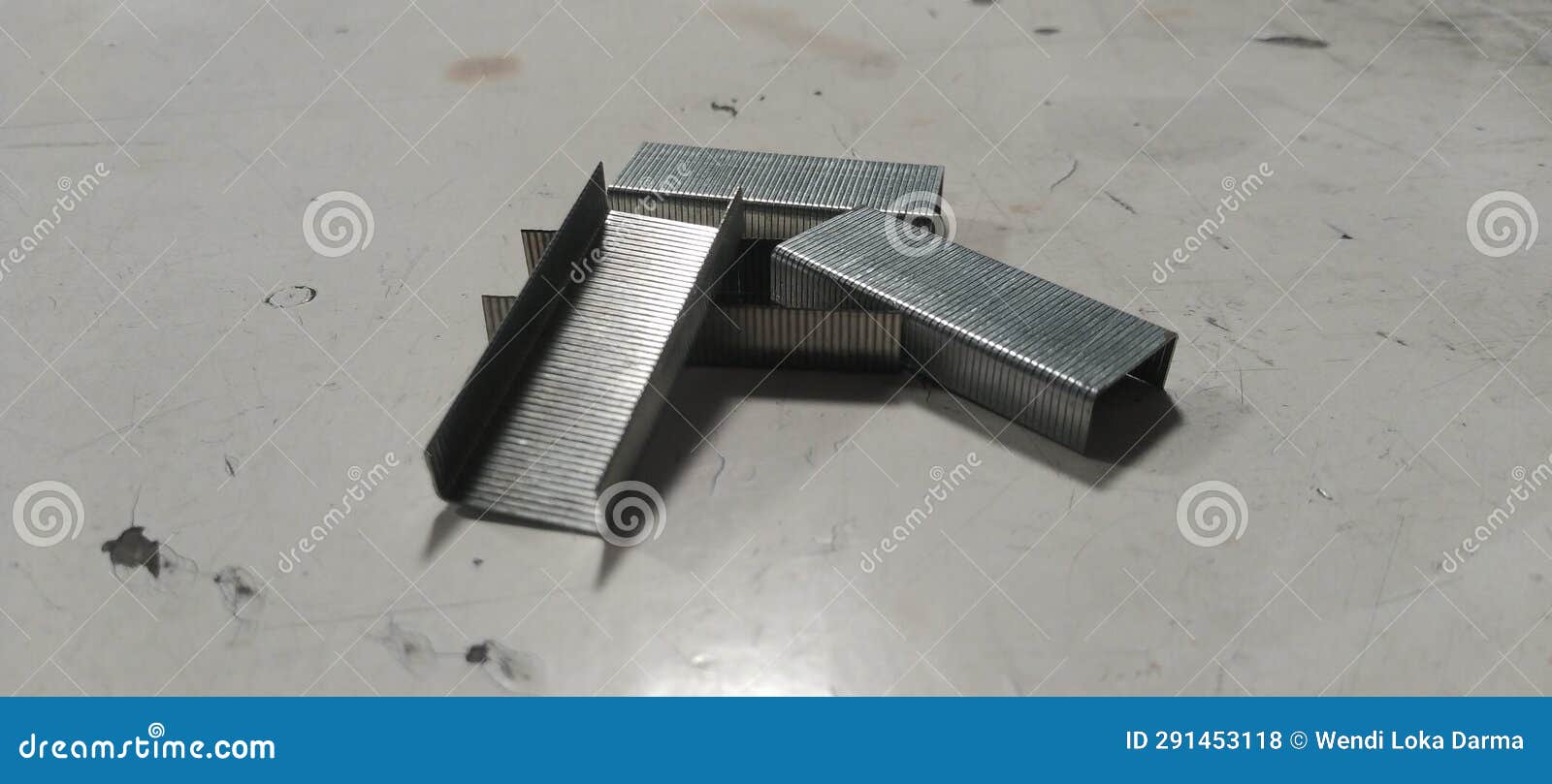 Stack of Staples: Office Essentials Stock Photo - Image of arranged ...