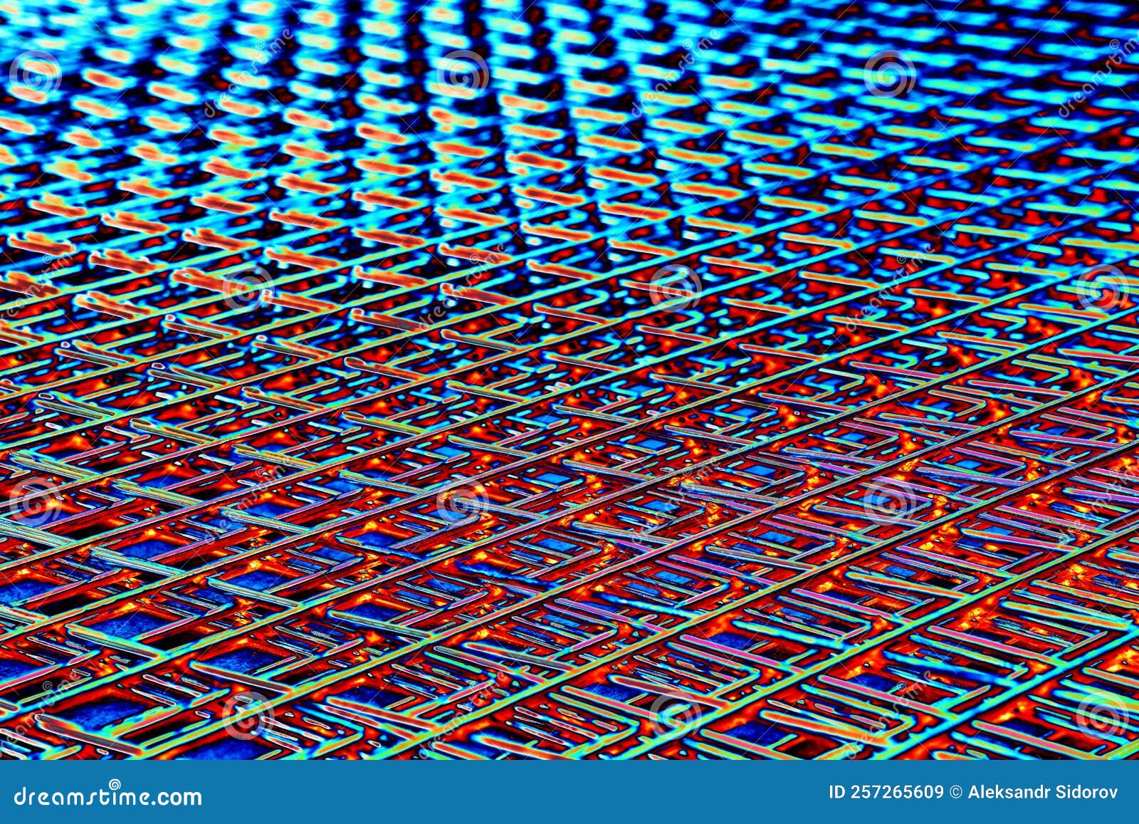 Stack of Steel Gratings Used in Industry. Industrial Background ...