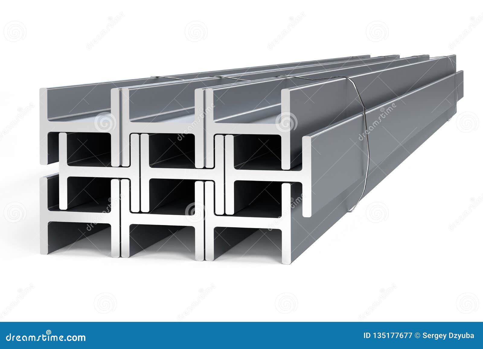 Stack Of Steel Tubing Stock Image | CartoonDealer.com #8042221