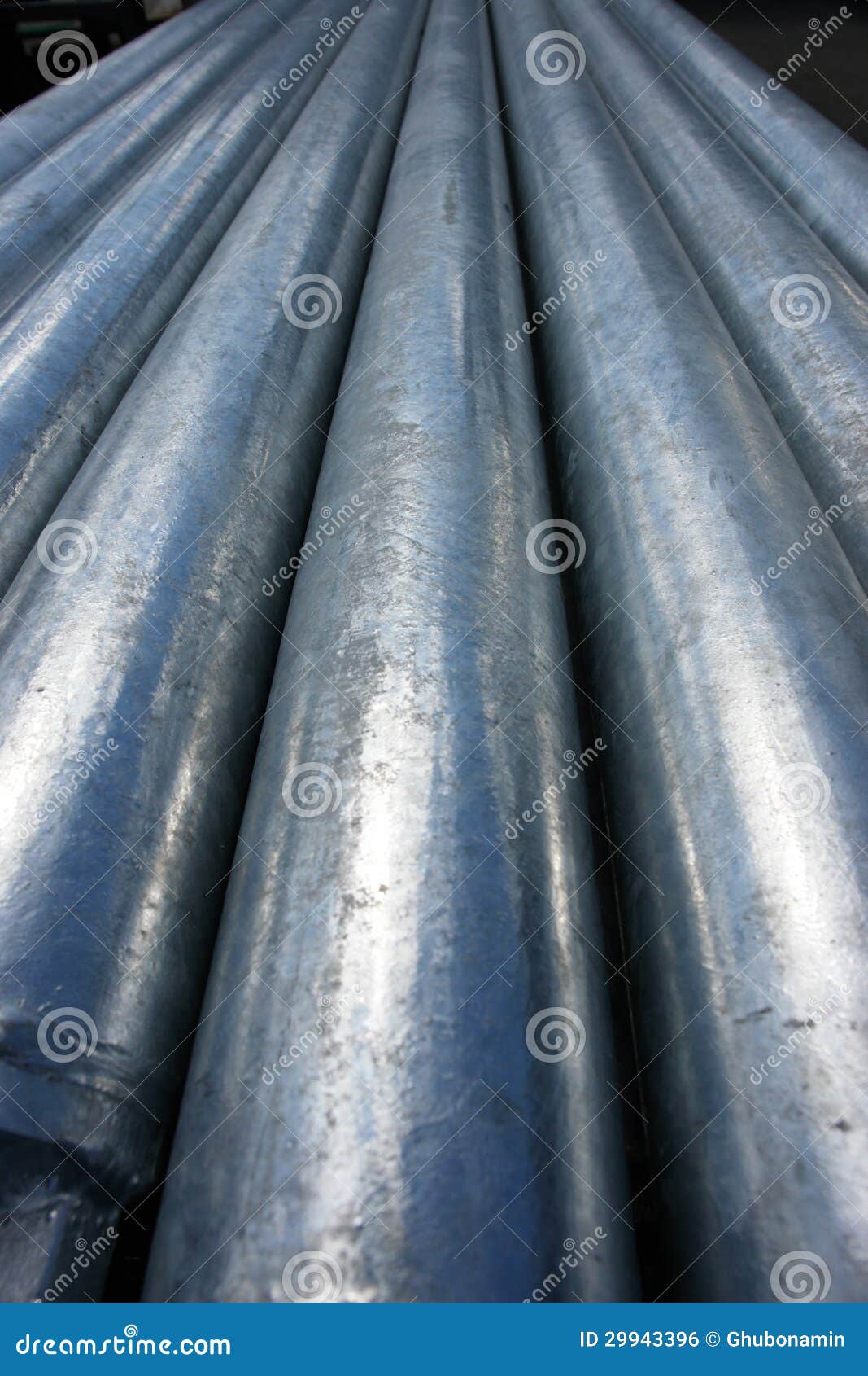Stack of steel pipes. stock photo. Image of black, circle - 29943396