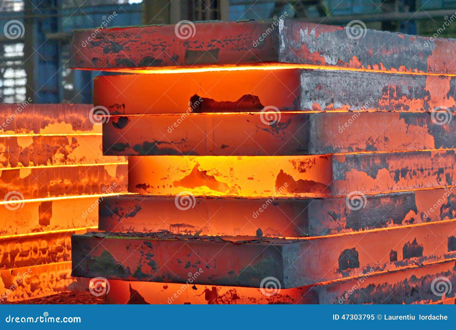 Stack of steel plate stock image. Image of background - 47303795