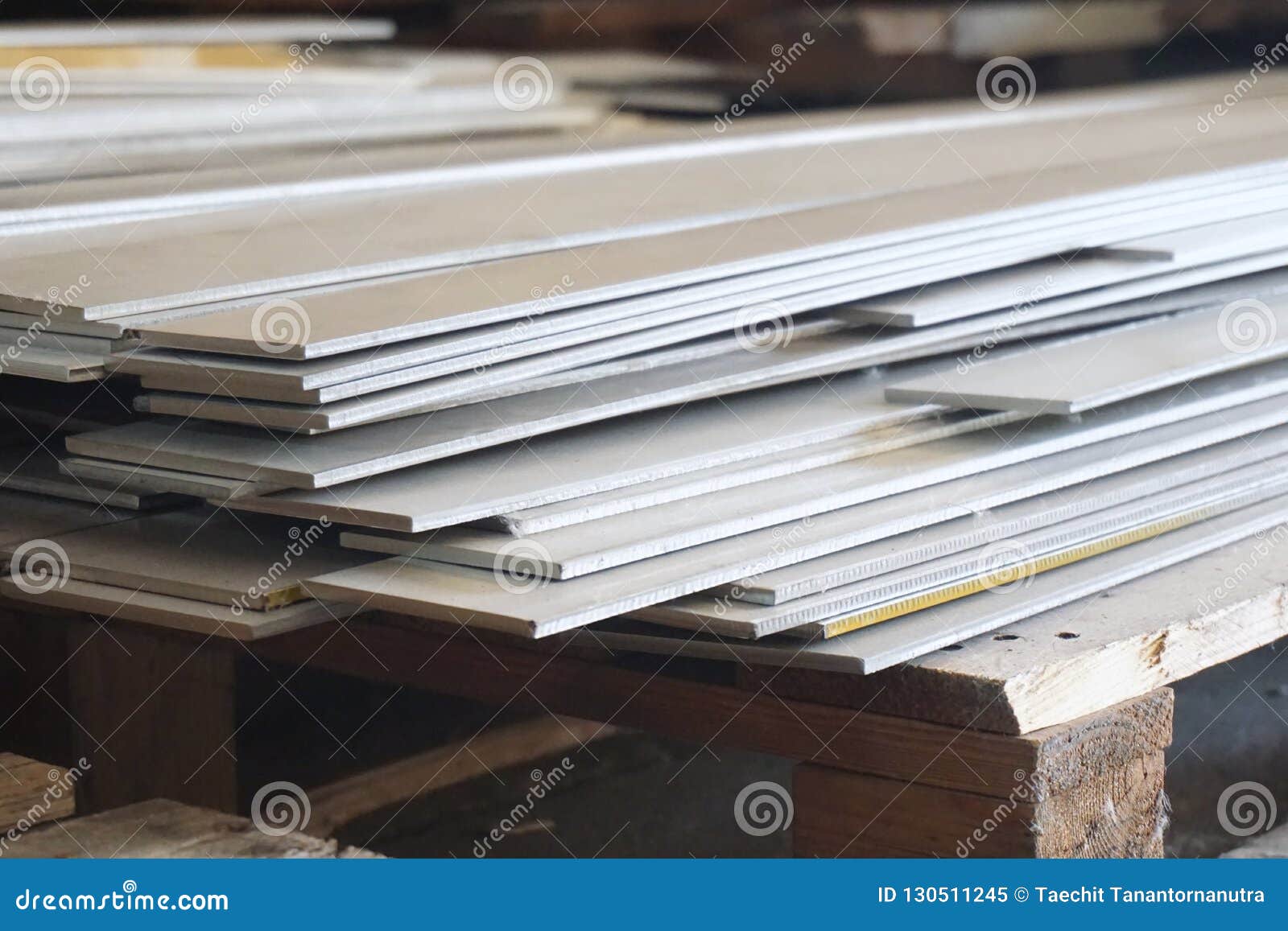 Stack of steel plate stock image. Image of equipment - 130511245