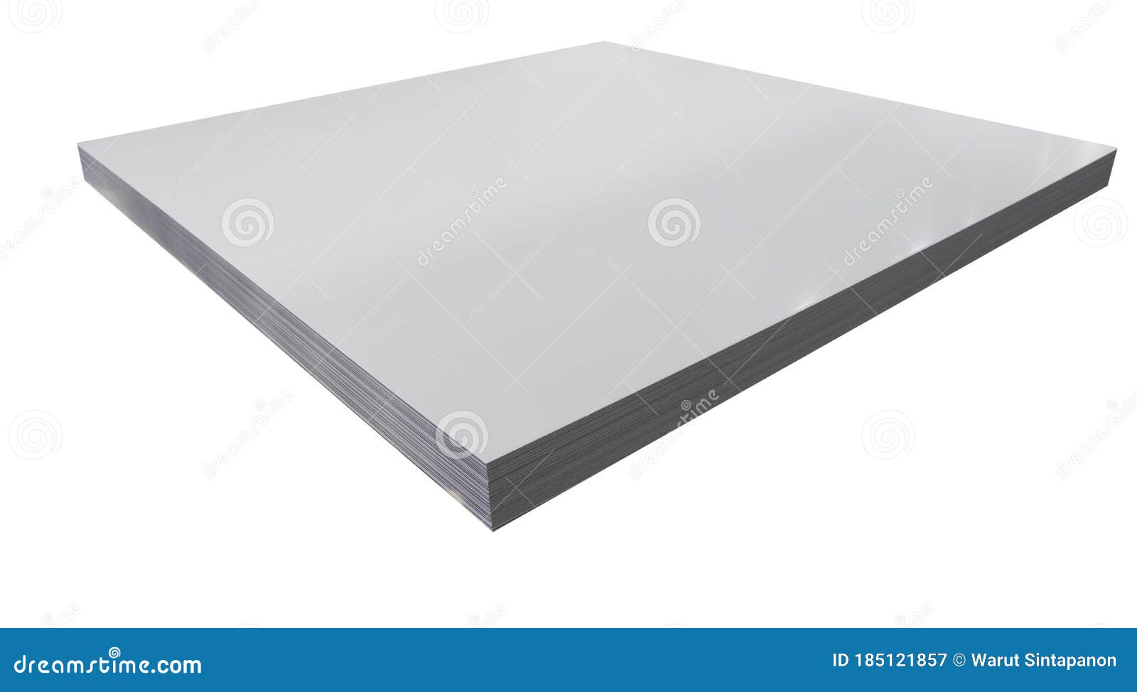 Stack of Steel Sheets ; Ready To Use Stock Image - Image of tubes ...