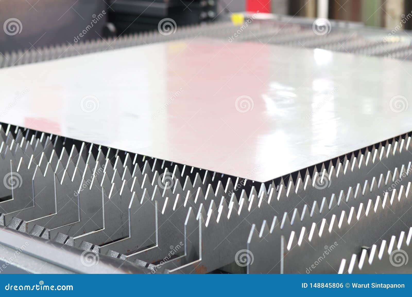 Stack of Steel Sheets ; Ready To Use Stock Photo - Image of plate, cold ...