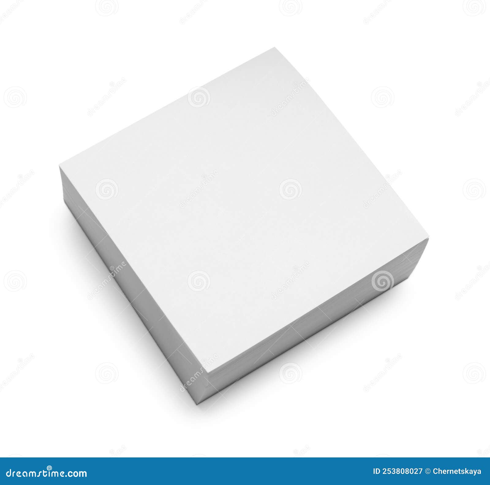 Stack of Sticky Notes on White Background Stock Image - Image of notice ...