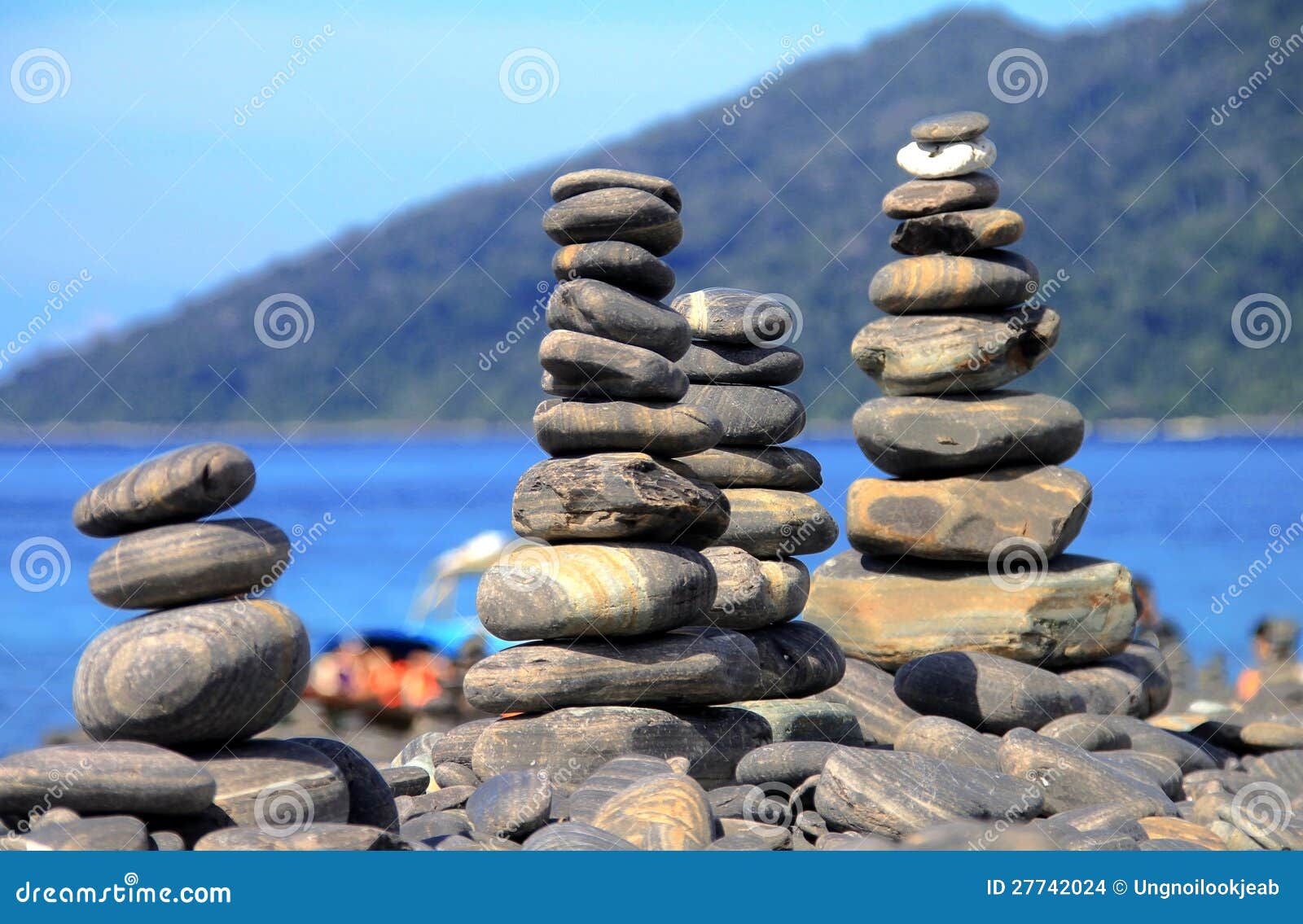 Stack of stones stock photo. Image of culture, concepts - 27742024