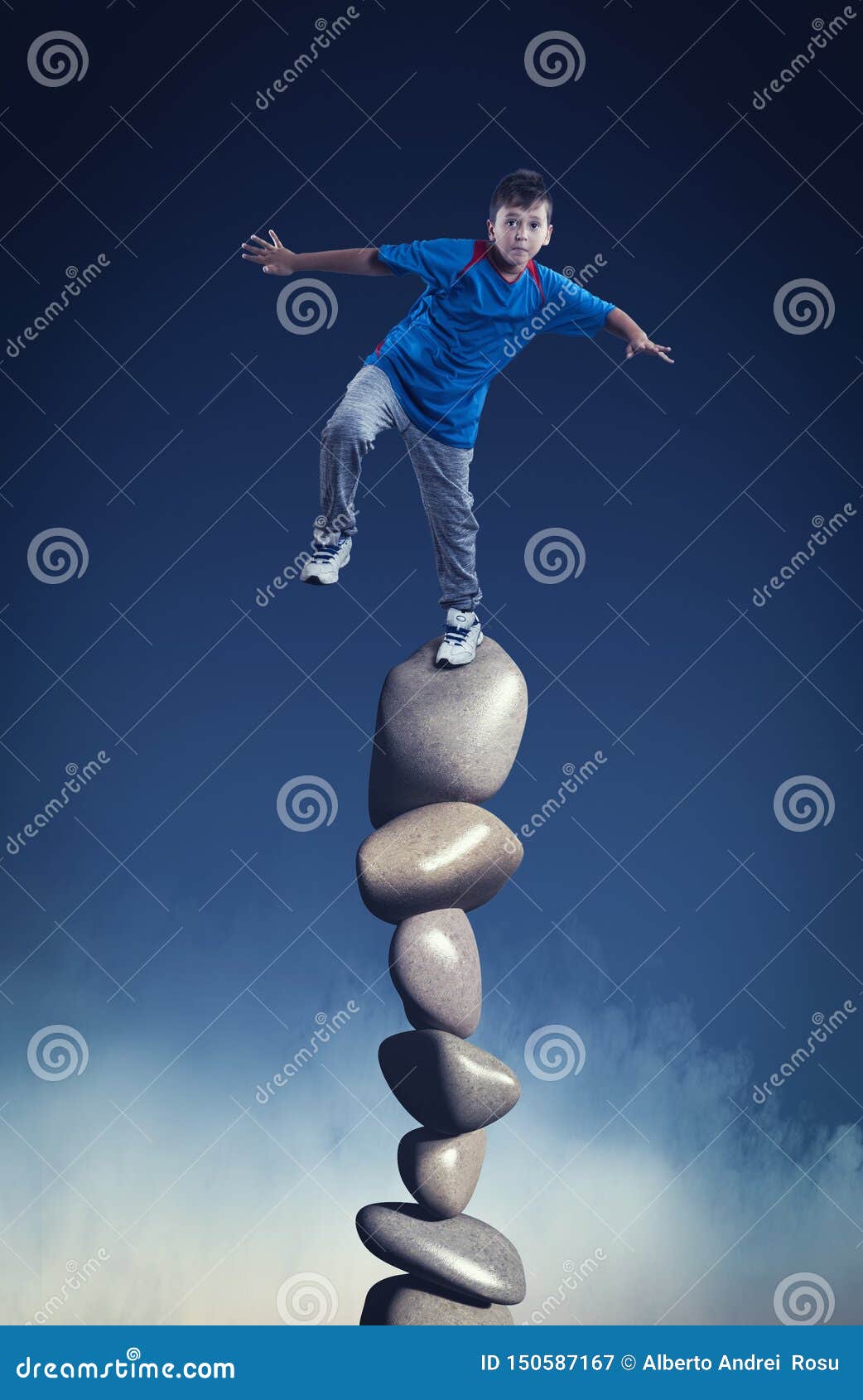 Stack of stones stock image. Image of stack, concept - 150587167