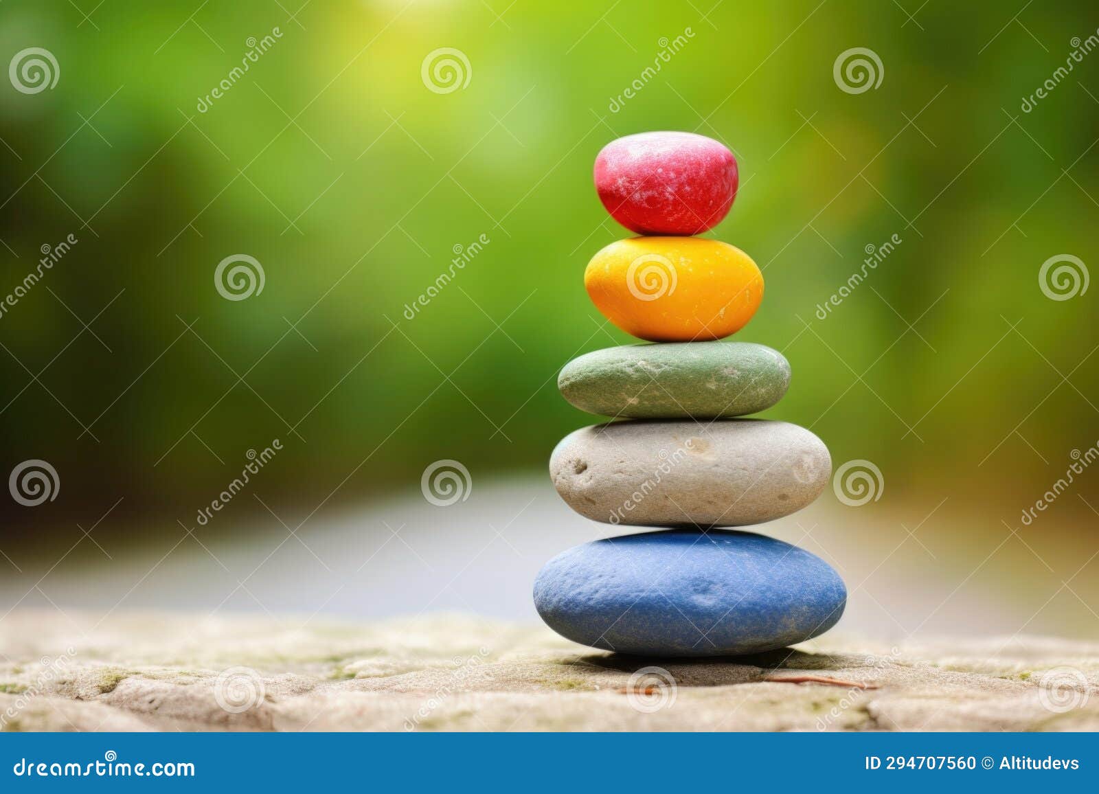 Stack of Stones with Painted Smiley Faces Representing Happiness Stock ...
