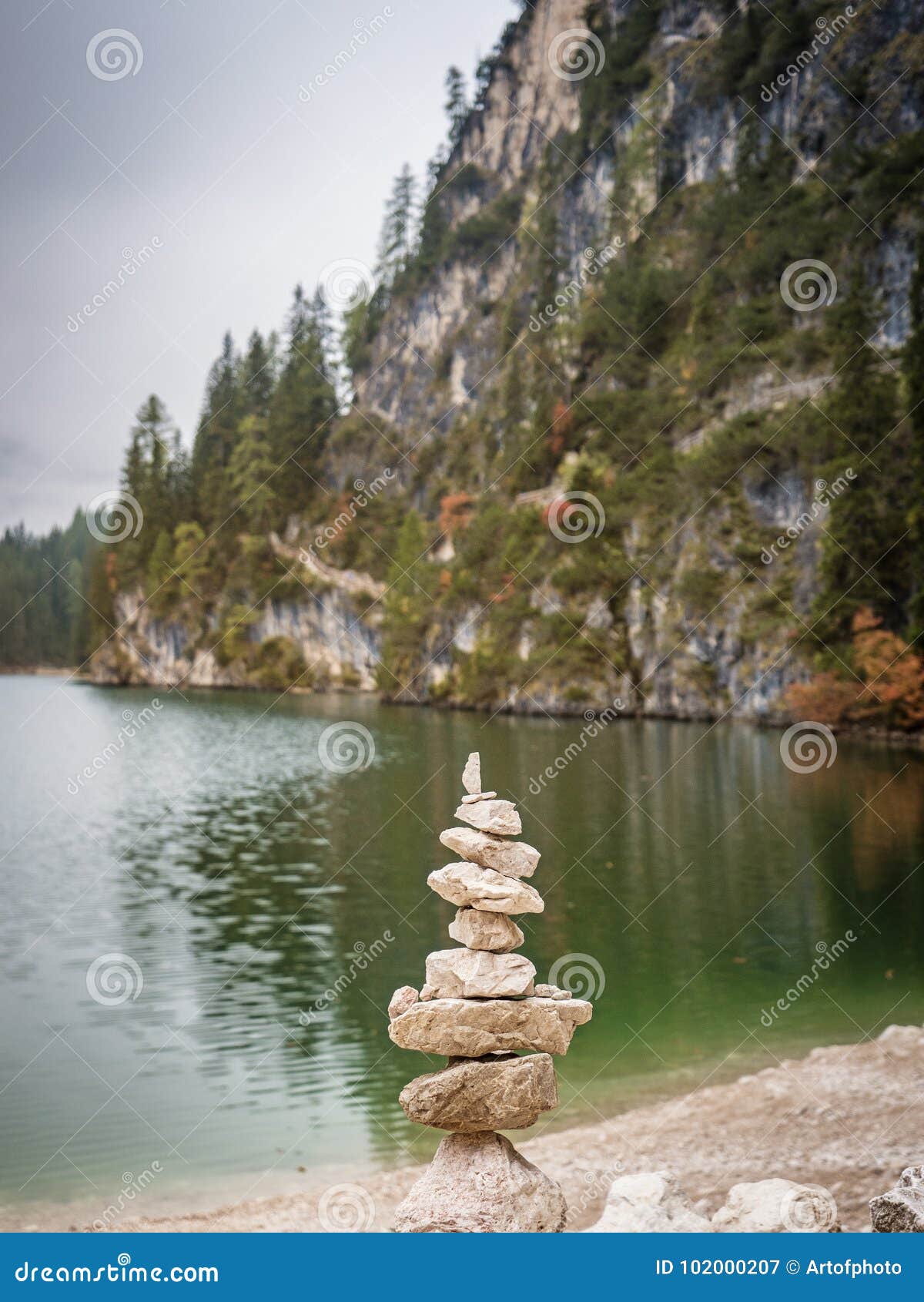 Stones on lake shore stock image. Image of lake, beautiful - 102000207