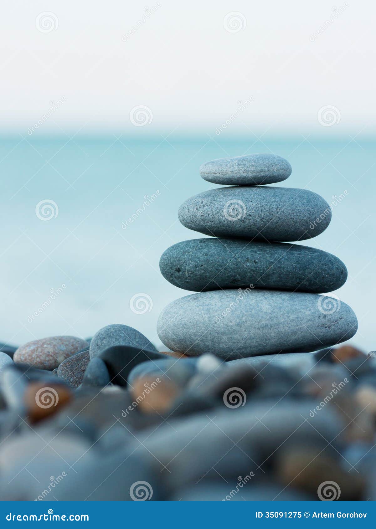 Stack of stones stock image. Image of perfection, formation - 35091275