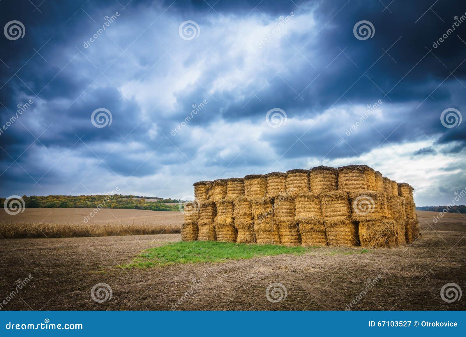 Stack of straw stock image. Image of yellow, rural, bale - 67103527