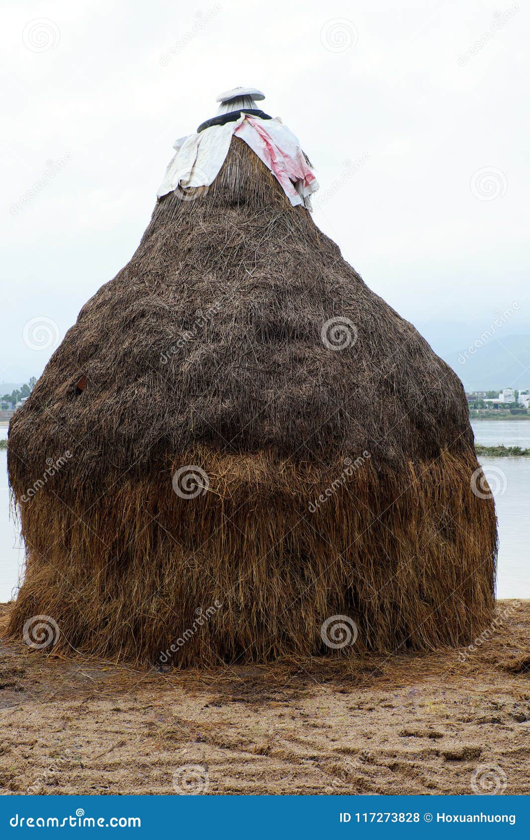 Stack of Straw, Dry Haystack Stock Photo - Image of yellow, farm: 117273828