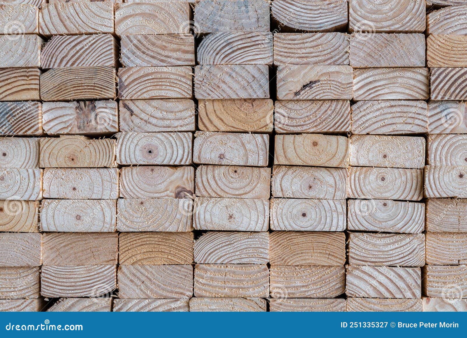 Stack of 2x4 Studs in a Lumber Yard Stock Image - Image of backdrop ...