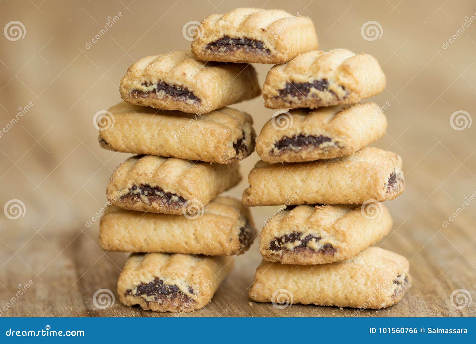 Stack of Stuffed Biscuits for Breakfast Stock Photo - Image of stack ...