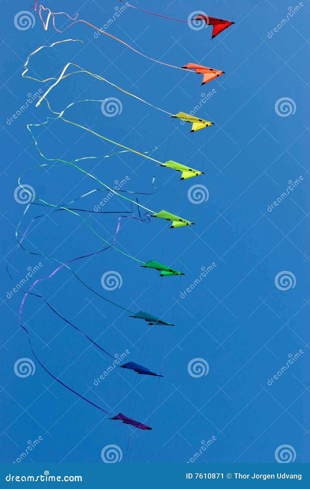 Stack of stunt kites stock image. Image of leisure, blue - 7610871