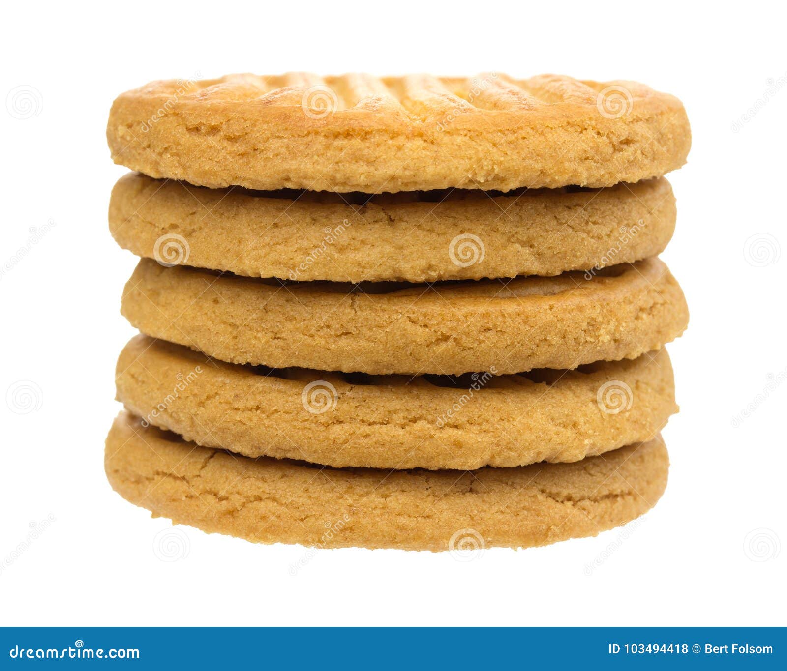 Stack of Sugar Free Shortbread Cookies Stock Photo - Image of healthy ...