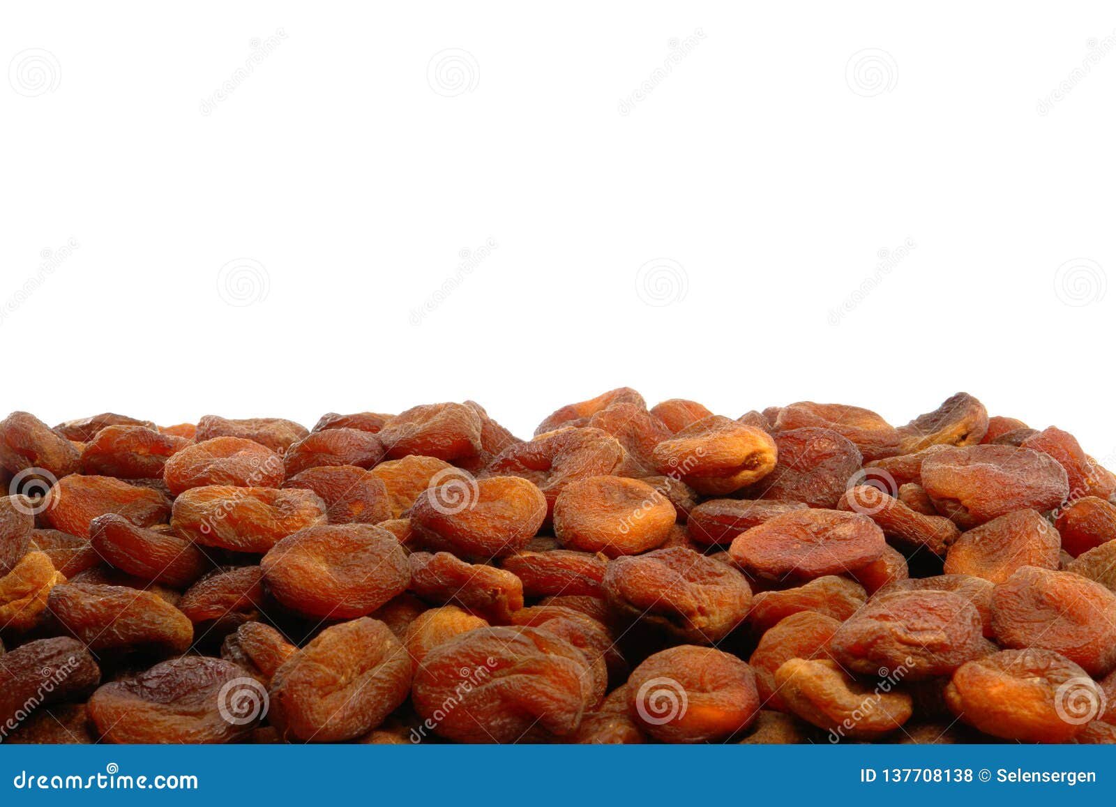 Stack of Sundried Apricots stock photo. Image of apricots - 137708138
