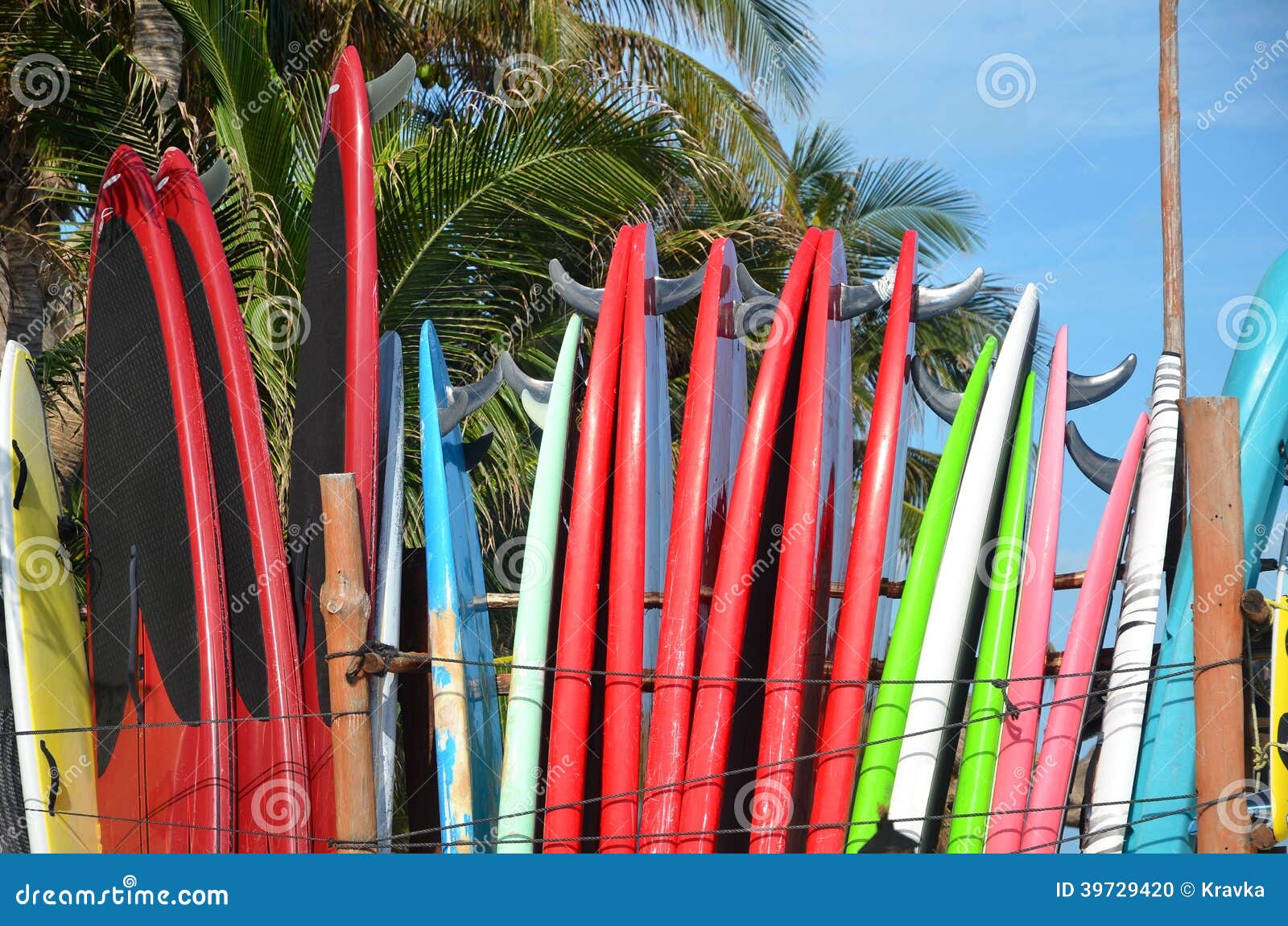 Stack of surfboards stock photo. Image of horizontal - 39729420