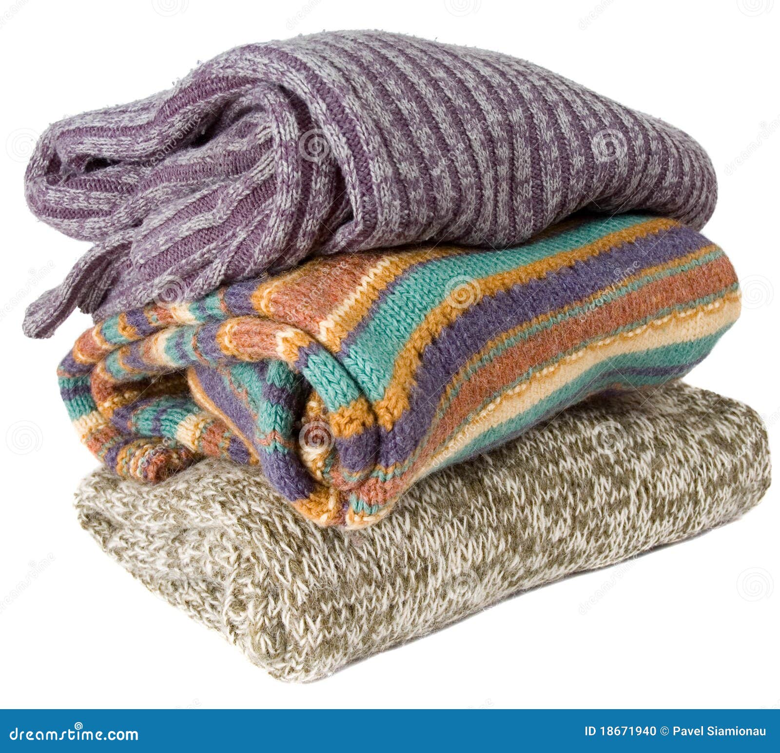 Stack of sweaters stock photo. Image of cold, domestic - 18671940