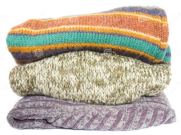 Stack of sweaters stock photo. Image of garment, business - 25506458